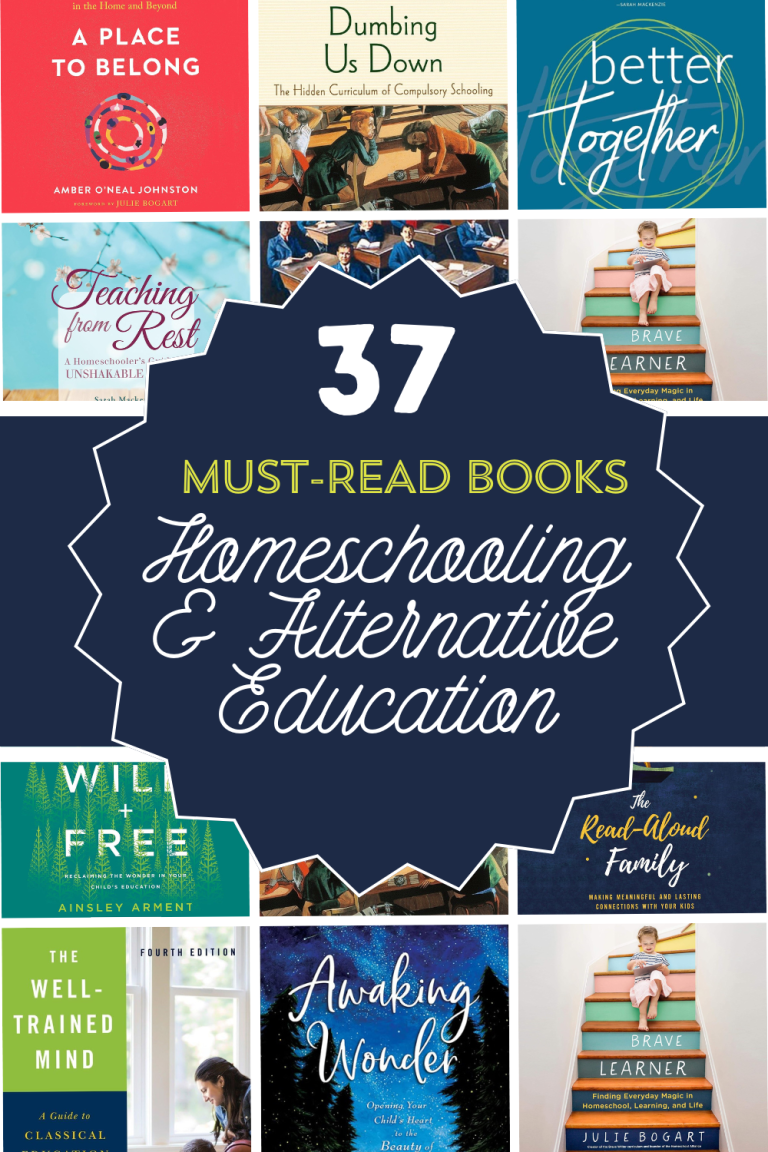 37 Must-Read Books About Homeschooling that Will Blow Your Mind
