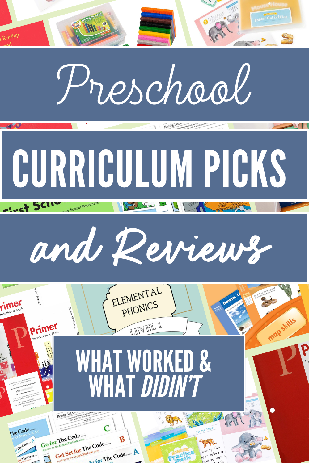 6 Preschool Homeschool Curriculum Picks: What Worked
