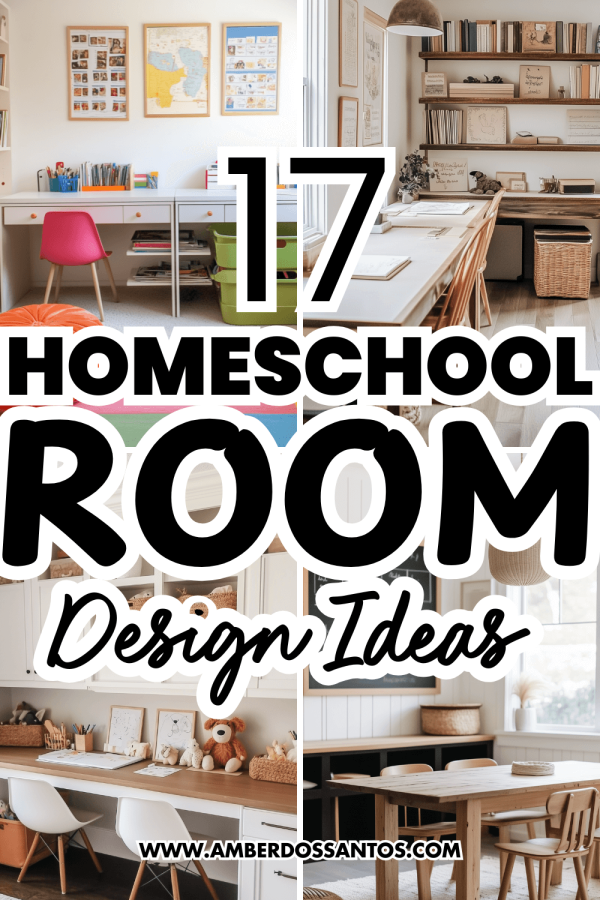 17 Inspiring Minimalist Homeschool Room Ideas for Distraction-Free ...